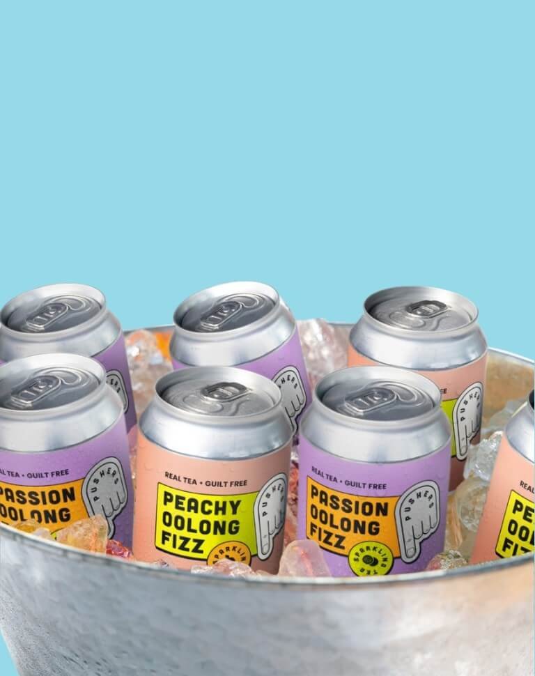 Carbonated Tea Drinks | Sparkling Drinks